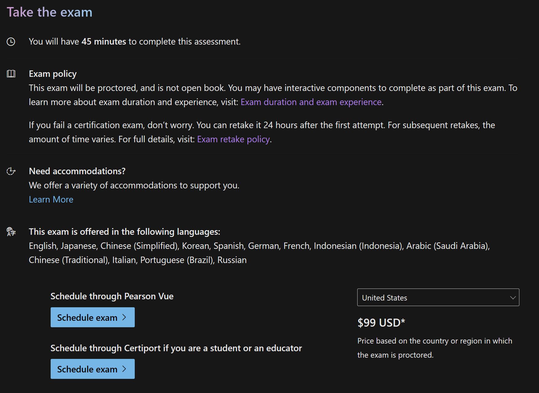 Exam Scheduling & Voucher Redemption | Microsoft Certification Hub