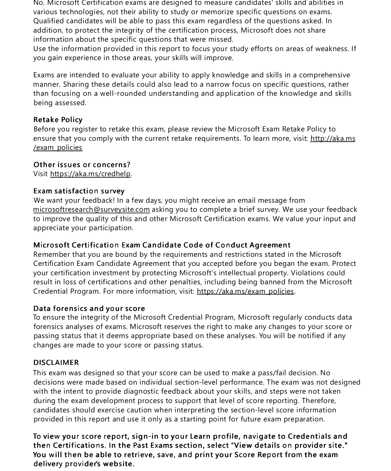 Exam Experience | Microsoft Certification Hub